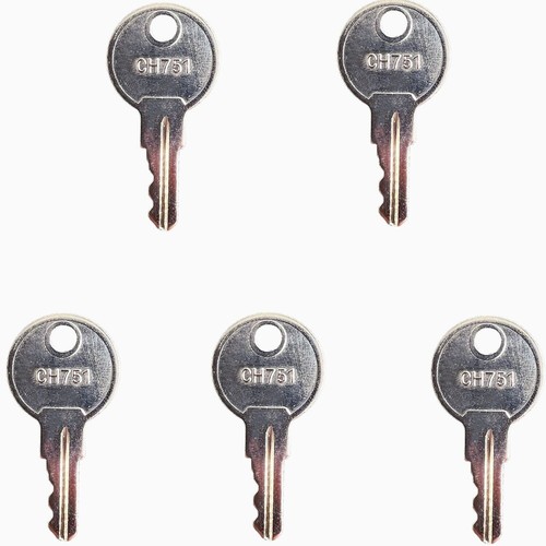 (5) CH751 Keys for RV Campers, Cabinets, Push Locks (5 Keys) | eBay