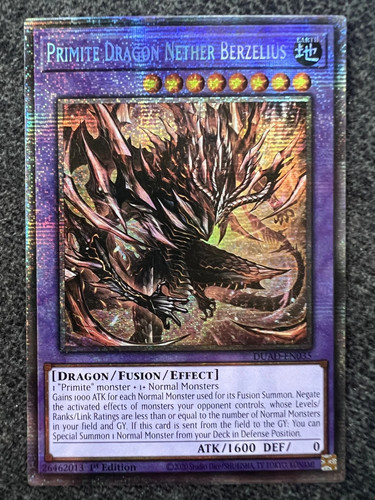 Primite Dragon Nether Berzelius (Starlight Rare) DUAD-EN035 Duelist's ...