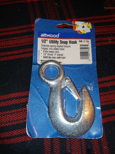ATTWOOD Extra Heavy Duty Utility Snap Hook 4" 1/2 ' 4' 5000lb Ld | eBay