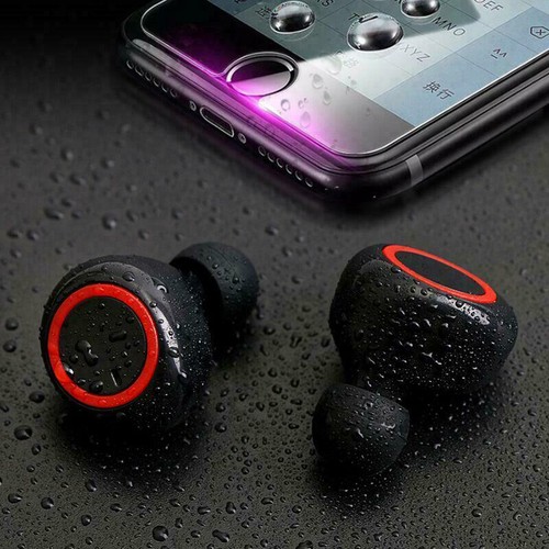 A-TECH Bluetooth Earbuds Wireless Earphones Noise Canceling Stereo ...