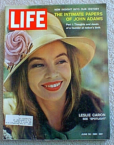LIFE MAGAZINE 6-30- 1961 LESLIE CARON ADS On The Day You Were Born JOHN ...