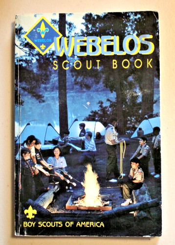 Webelos Scout Book c. 1991 p. 1997 | eBay