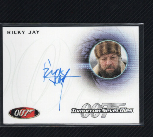 James Bond Mission Logs 40th Ann. Auto Autograph A187 Ricky Jay as ...