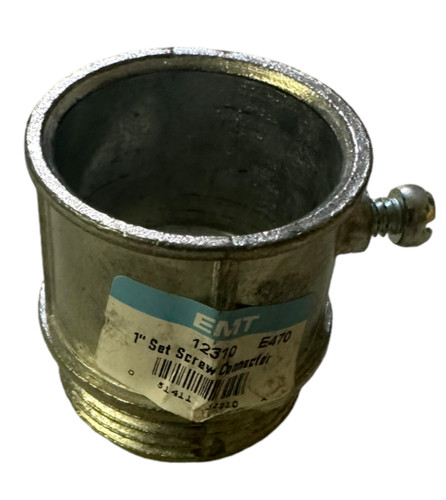 EMT 12310 E470 1" Set Screw Connector 51411212100| eBay