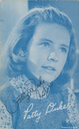 Patty Duke- Signed Vintage Picture Postcard | eBay