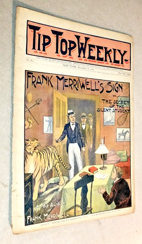 Tip Top Weekly~ Frank Merriwell's Sign #82~ Original Dime Store Novel ...