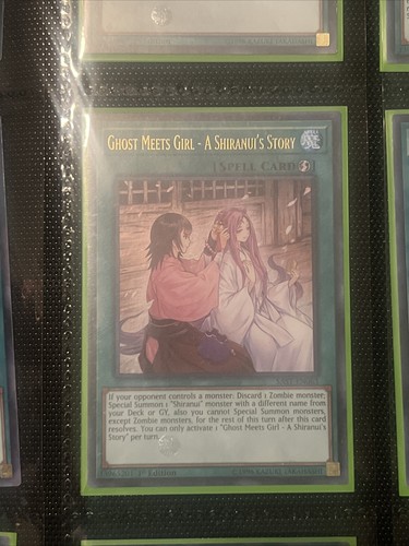Yugioh! Ghost Meets Girl - A Shiranui's Story - SAST-EN063 - Ultra Rare ...