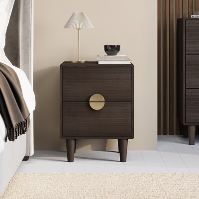 Dark Brown Bedside Tables for sale | eBay