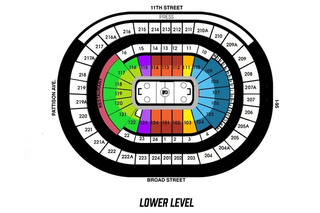 Flyers Seating Chart | Cabinets Matttroy