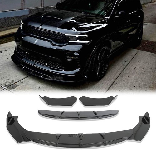 Front Bumper Lip Spoiler Splitter Body Kit Chin ABS For Dodge Durango ...