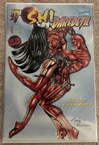 1997 Shi Daredevil #1 Flip book with TBC #1 GEM MINT | eBay