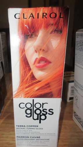 Clairol Color Gloss Up TERRA COPPER Instant Toning Gloss 4.3 oz damaged ...