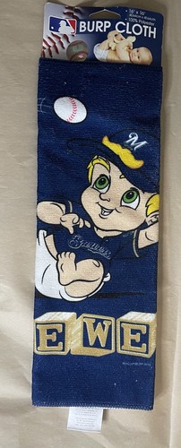 milwaukee brewers Baby burp cloth | eBay
