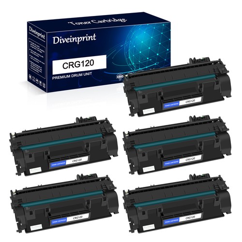 5PK CRG120 Toner Cartridge Fit for Canon 120 ImageCLASS D1180 D1100 ...