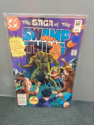 Saga of the Swamp Thing #1,1982, D.C. Comics, Phantom Stranger High ...
