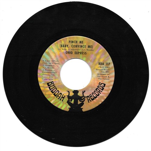 Ohio Express: "Pinch Me (Baby, Convince Me)" / "Peanuts" - VG+ '69 ...