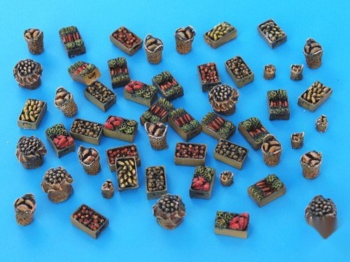 1/35 Scale Market Produce Set - Resin Fruits and Vegetables for Diorama ...