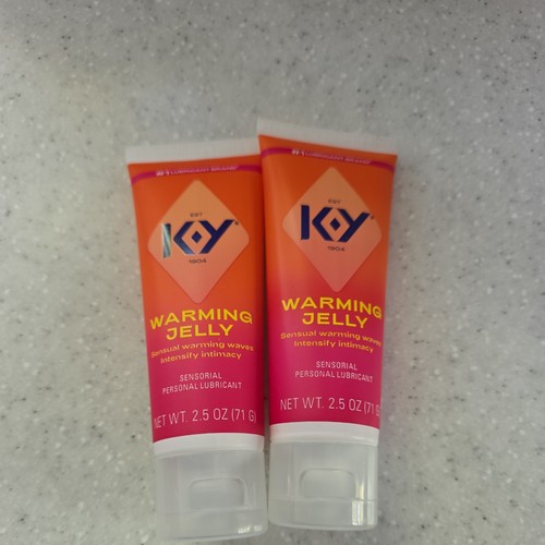 2 Pack Of KY WARMING Jelly Personal Lubricant 2.5oz pink ___ NEW LOOK ...