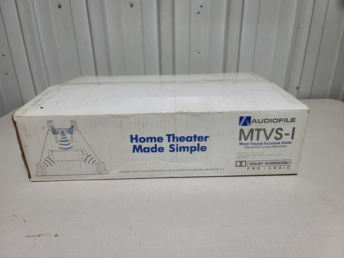 Audiofile Home Theater MTVS-1 Surround Sound Dolby Pro-logic Decoder ...