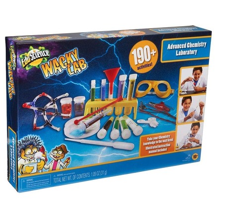 EDU SCIENCE WACKY LAB ADVANCED CHEMISTRY LABORATORY 190+ ACTIVITIES ...