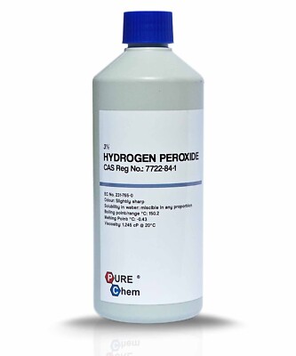Hydrogen Peroxide 3 for sale | eBay UK