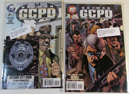 1996 Batman GCPD Lot of 2 #1, 2 DC Comics NM 1st Print Comic Books | eBay