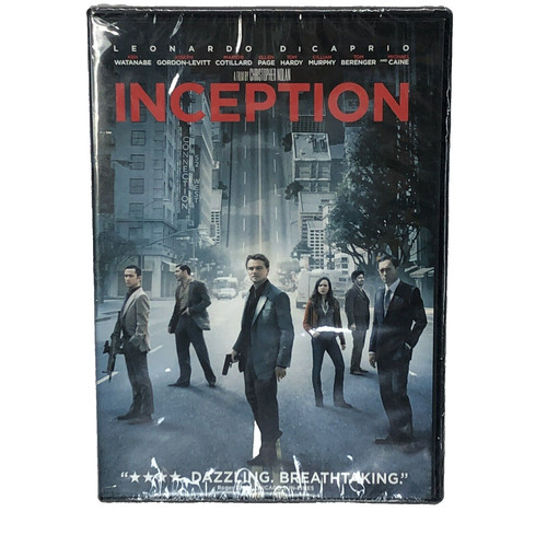 NEW SEALED Inception DVD Leonardo DiCaprio 883929106127| eBay