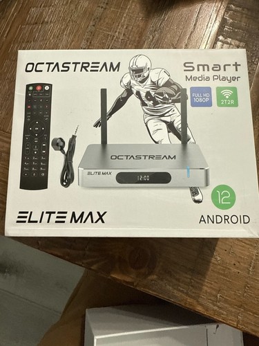 OctaStream Elite Max Smart Media Player with Android 12 Quad-core 128GB ...
