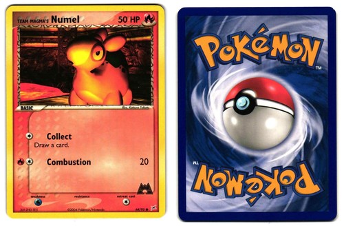Pokemon TCG Team Magma's Numel 64/95 Team Magma & Team Aqua NM | eBay
