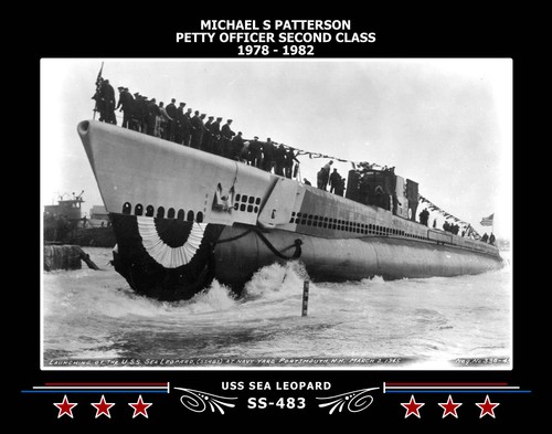 Navy Emporium USS Sea Leopard SS-483 Canvas Photo Print 289SS483 | eBay