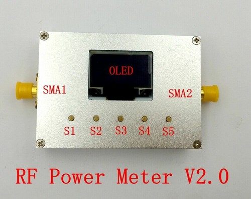 RF3000 100KHZ-3GHZ OLED RF Power Meter -60～0dBm + Sofware RF ...