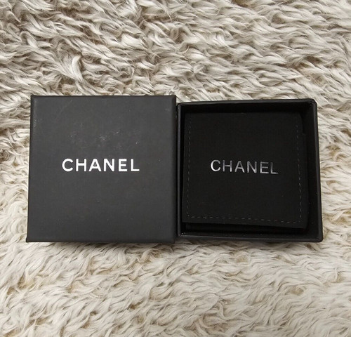 "EMPTY BOX" Chanel Jewelry Box 2.6x2.6''x1.6'' & Gift Box Storage Box ...