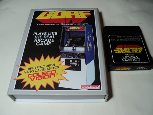 Gorf ColecoVision W/ High Quality Repro Box No Manual | eBay