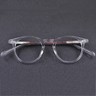 Full Rim Thick Acetate Eyeglass Frames Transparent Clear Glasses ...