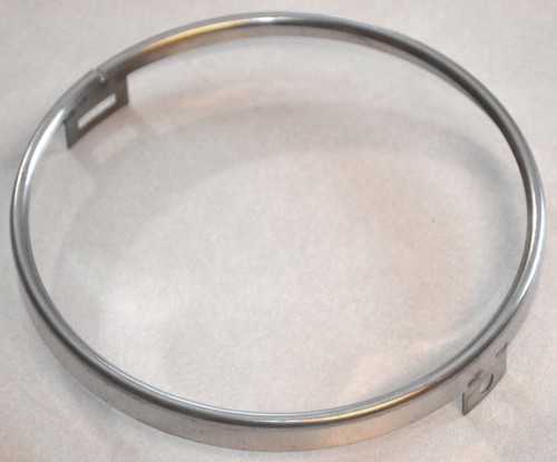 NOS OEM 1965 1966 Ford Fairlane Comet Chrome Headlight Retainer Ring ...