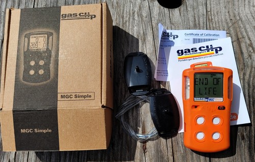 Gas Clip MGC-S Multi Gas Clip Simple Gas Detector 4 Gas (END OF LIFE ...