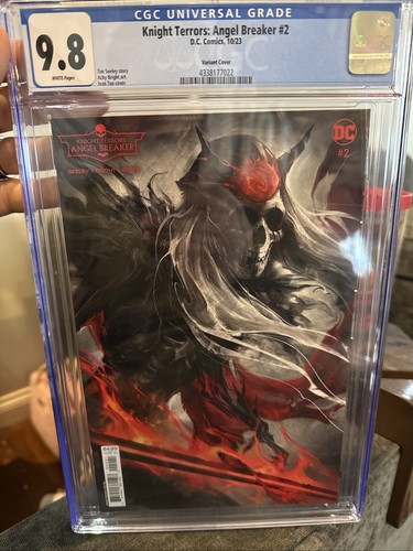 CGC 9.8 NM+ KNIGHT TERRORS ANGEL BREAKER #2 (OF 2) (IVAN TAO VARIANT ...