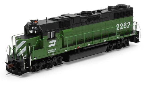 Athearn HO EMD GP38-2 Burlington Northern BN #2262 DC ATH72202 for sale ...
