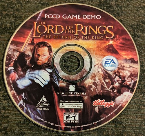 Lord of the Rings : Return of the King - game DEMO - retro PC game ...