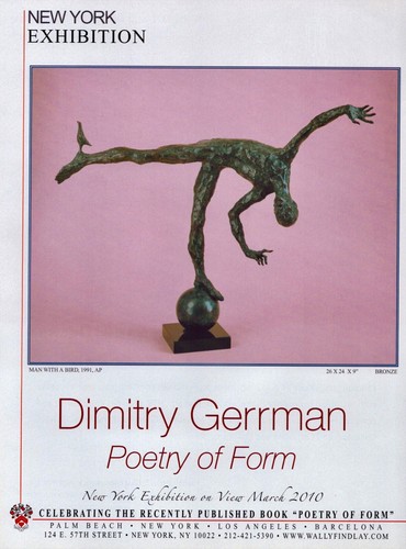 DIMITRY GERRMAN Poetry Of Form Art Gallery Exhibit ~ VINTAGE PRINT AD ...