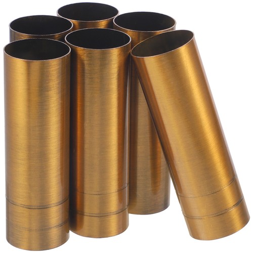 6pcs Chandelier Socket Metal Covers Ceiling Lamp Sleeves Lamp Holder ...