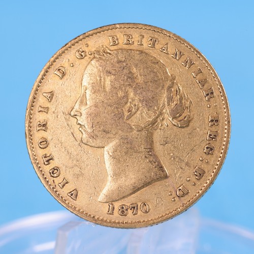 Australien 1 Sovereign 1870 Victoria 7,99 Gramm 917 Gold ss ( Nr 16) | eBay