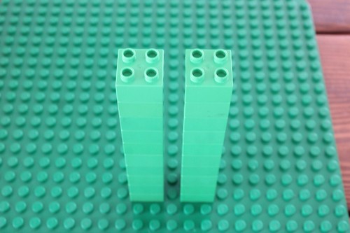 Lego Duplo BRIGHT GREEN Grass 2X2 Brick Block Lot of 20 | eBay