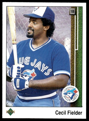 Cecil Fielder 1989 Upper Deck #364 Toronto Blue Jays | eBay