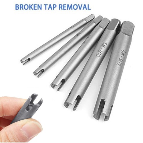 5Pcs Broken Tap Extractor Removal Tool Alloy Steel Kit Remove 3-20mm ...