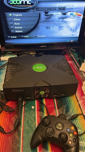 Microsoft Original Xbox Console Bundle 1 Controller Cords Works And ...