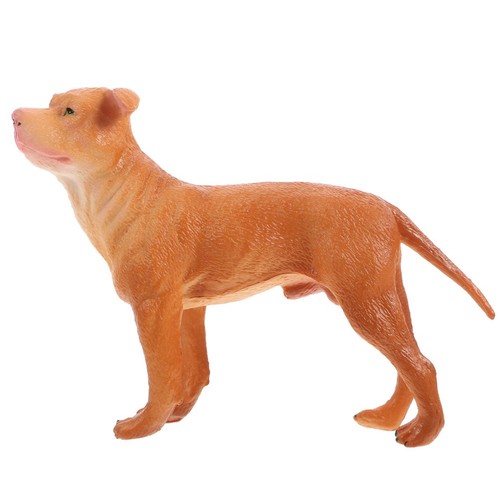 Small Dog Statue Figurine Toy Figures Artificial Model Baby Animal ...
