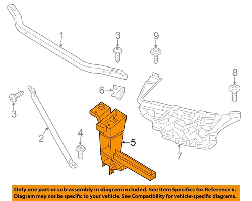 BMW 51647210500 Genuine OEM Factory Original Support Bracket for sale ...