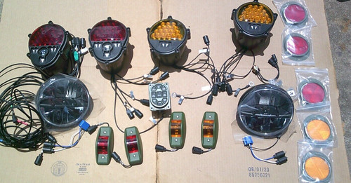 HMMWV 5 TON 2.5 TON MILITARY TRUCK FULL LED LIGHT SET WITH REVERSE ...