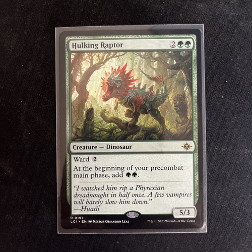 x1 Hulking Raptor LCI MTG 191 RARE M/NM 1x | eBay